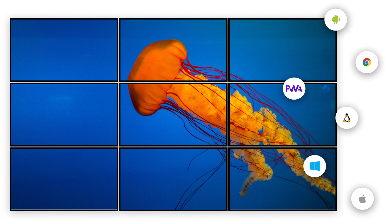 Powerful and intuitive digital signage software - TelemetryTV